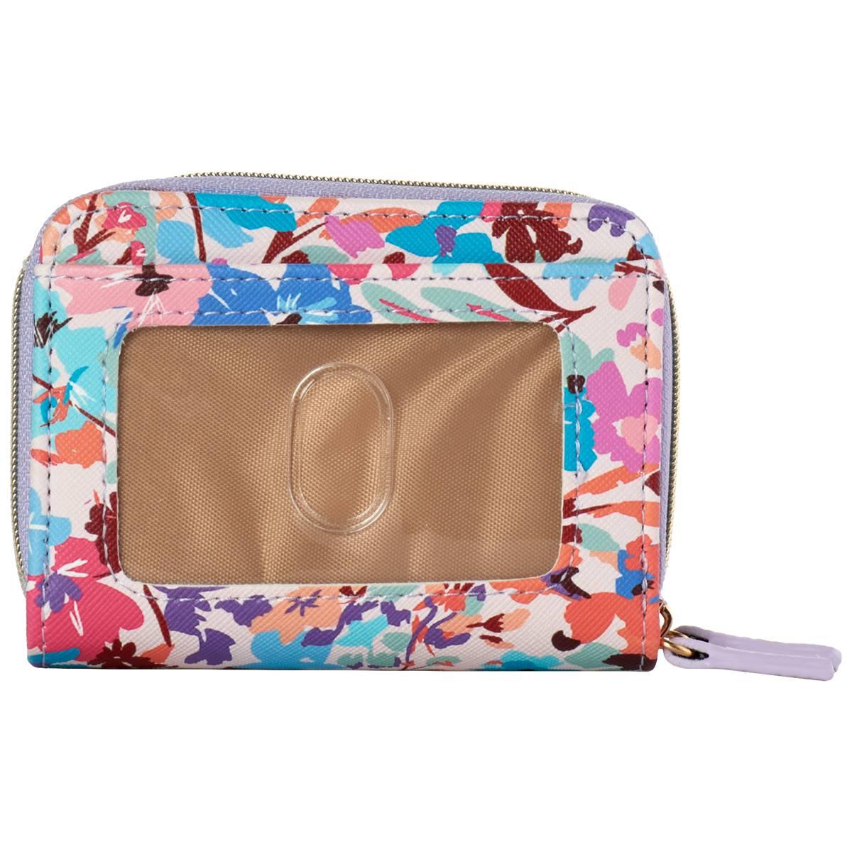 Womens Buxton Floral Wizard Wallet