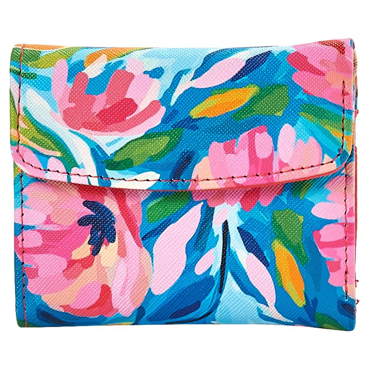 Click here for Womens Julia Buxton Mini Trifold Wallet - Vibrant... prices
