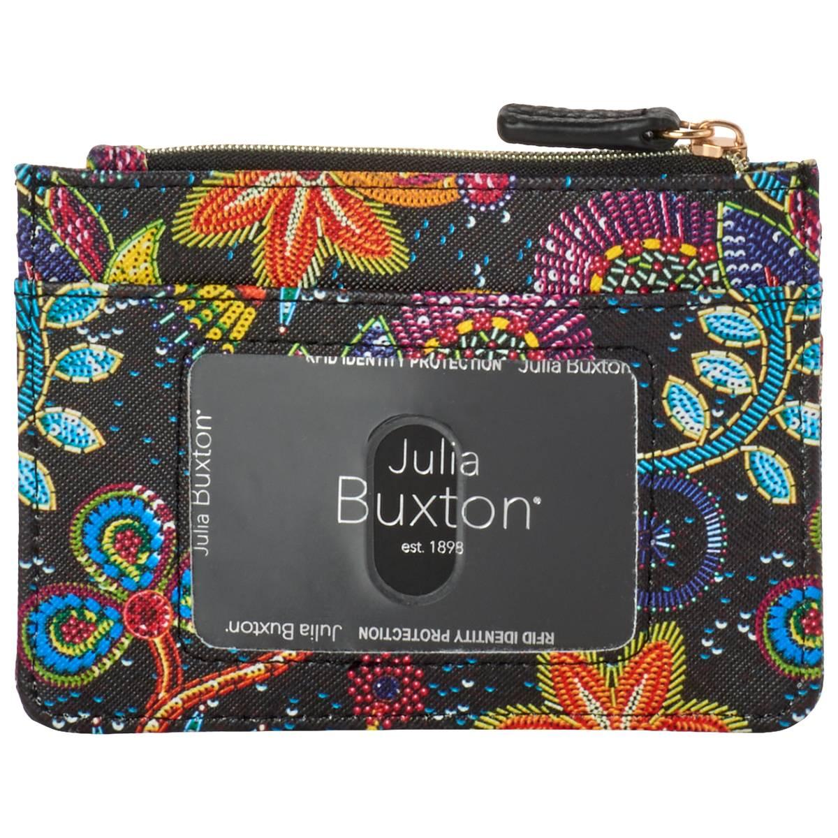 Click here for Womens Buxton Sequin Flower Slot Coin Case prices