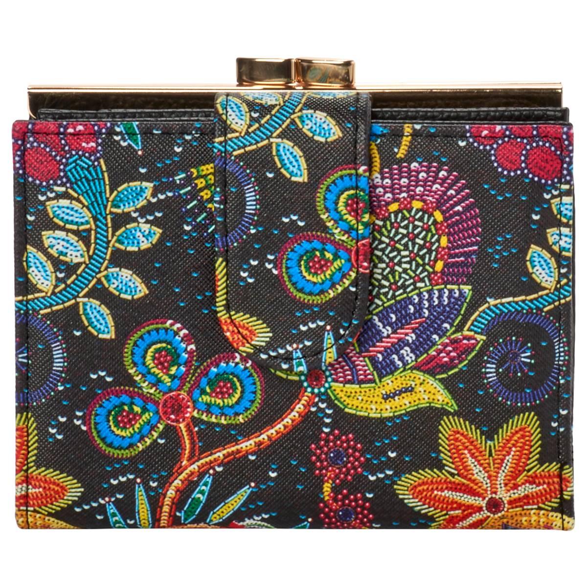 Click here for Womens Buxton Sequin Flower Lexington Wallet prices