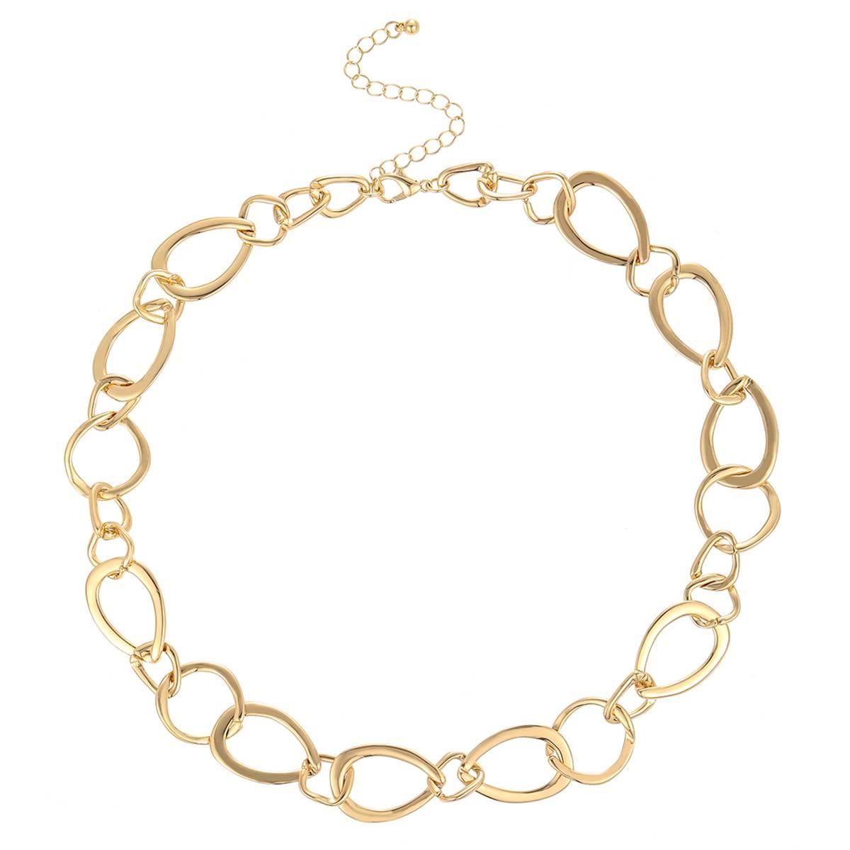 Click here for Design Collection Gold-Tone Link Chain Necklace prices
