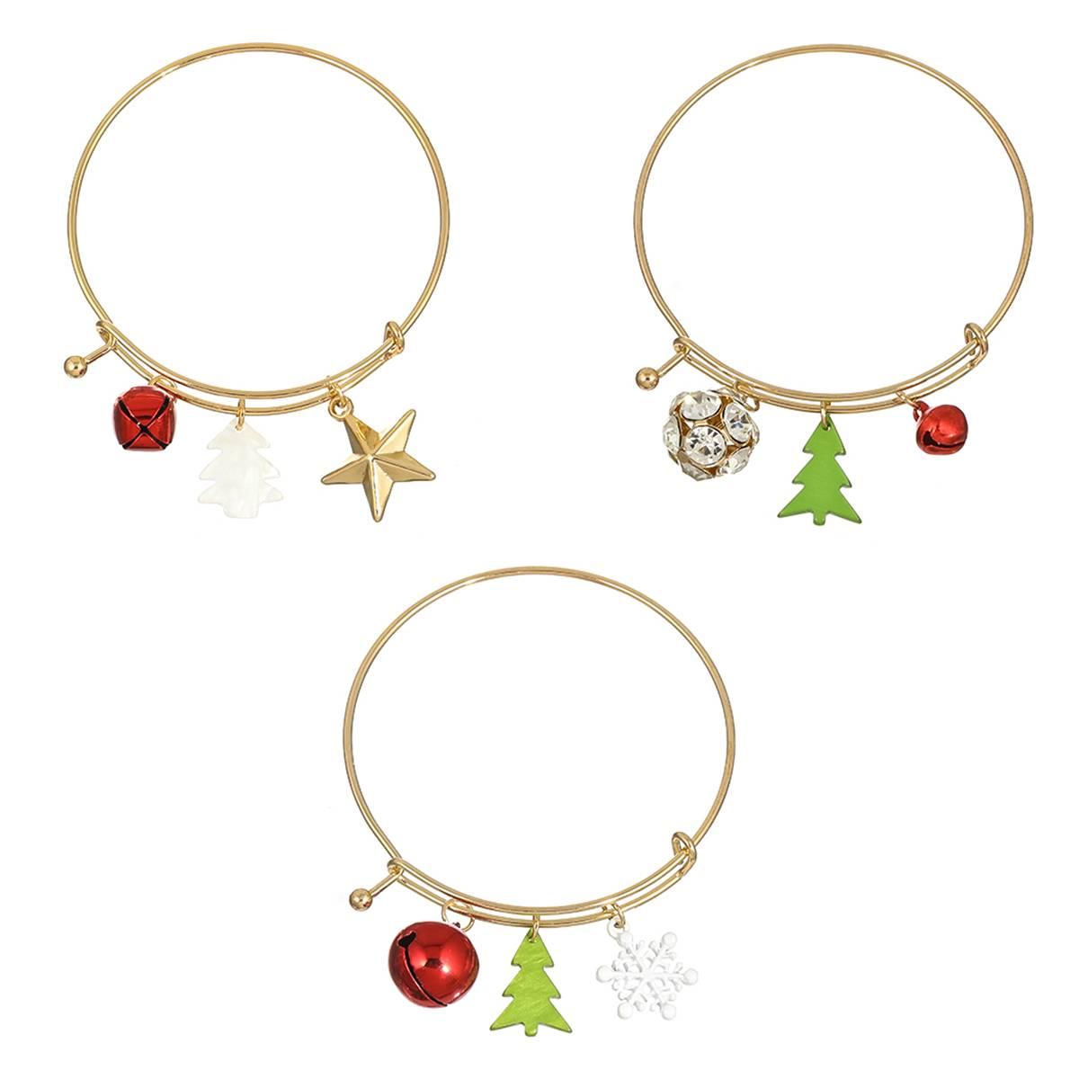 Click here for Christmas 3pc. Multi Charm Bracelet Set prices
