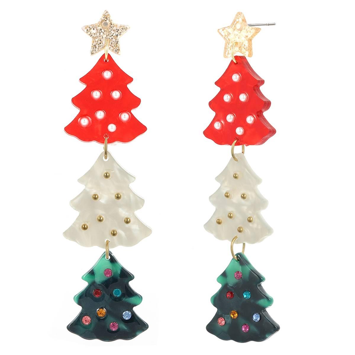 Click here for Christmas Tree Drop Earrings prices
