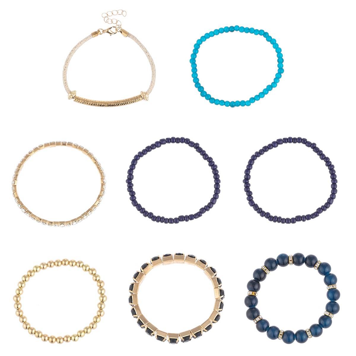 Click here for Ashley Cooper(tm) 8pc. Stretch Bracelet Set prices