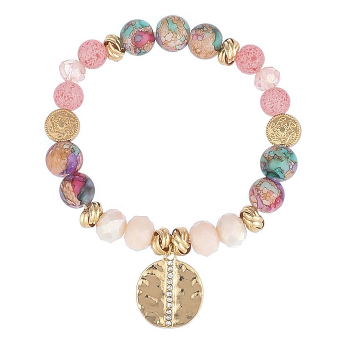 Click here for Ashley Cooper(tm) Neutral and Gold-Tone Beads Char... prices