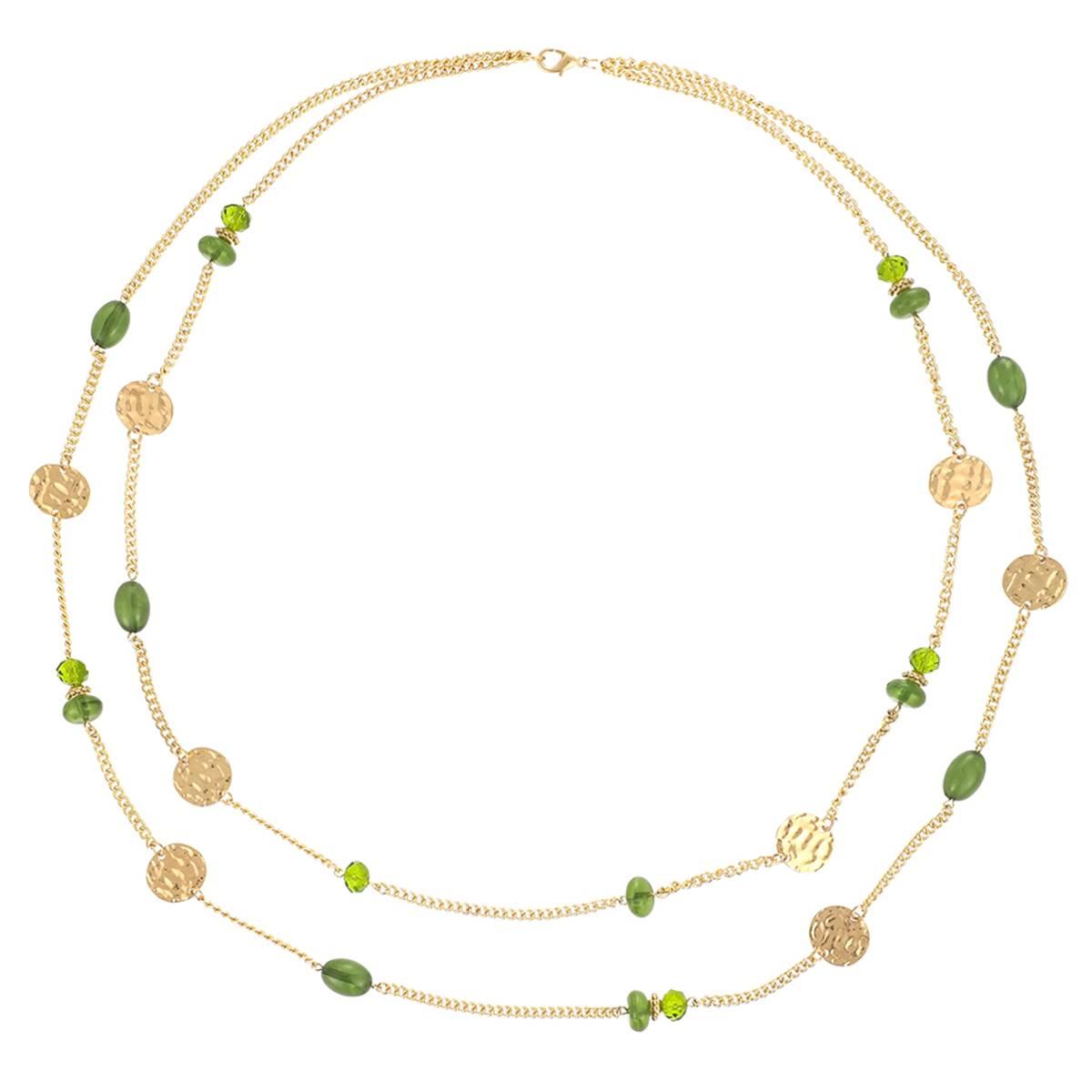 Click here for Ashley Cooper(tm) Layered Chain Necklace with Bead... prices