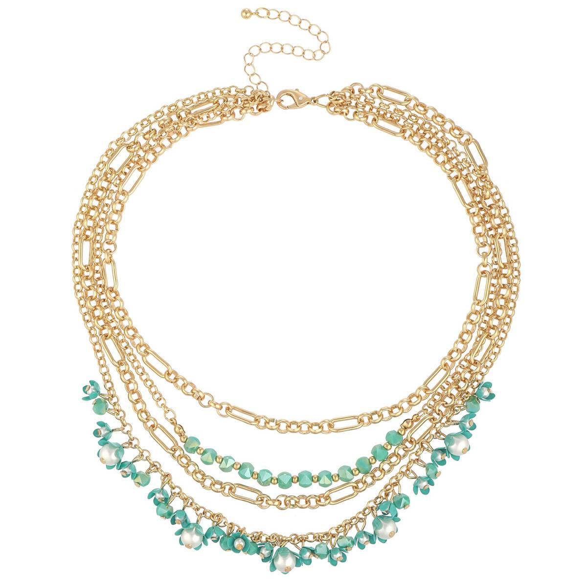 Click here for Ashley Cooper(tm) Multirow Layered Gold-Tone and M... prices