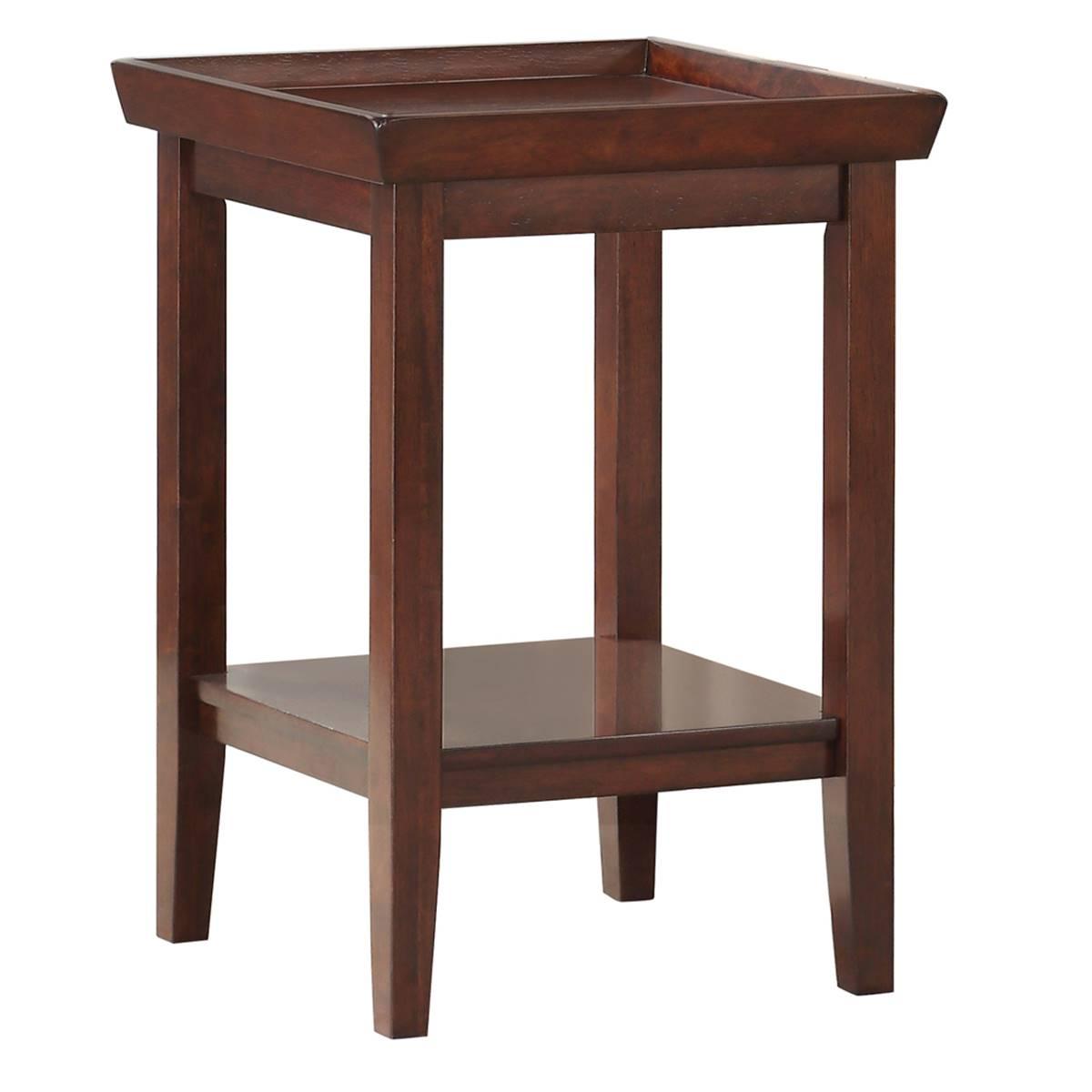 Click here for Convenience Concepts Ledgewood End Table with Shel... prices
