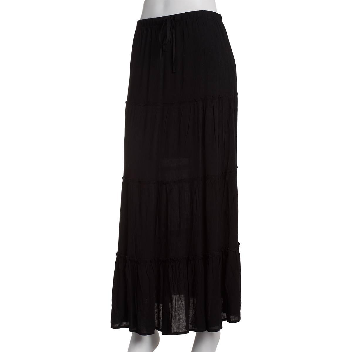 Click here for Juniors Love Tree Yoryu Gauze Tie Waist Tier Maxi... prices