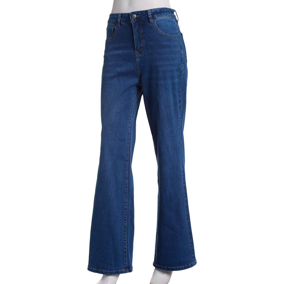 Click here for Womens Bleu Denim Wide Leg Denim Jeans prices