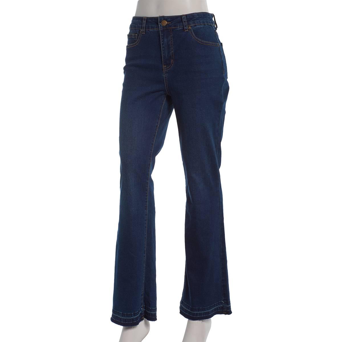 Click here for Womens Bleu Denim Release Hem Bootcut Jeans prices