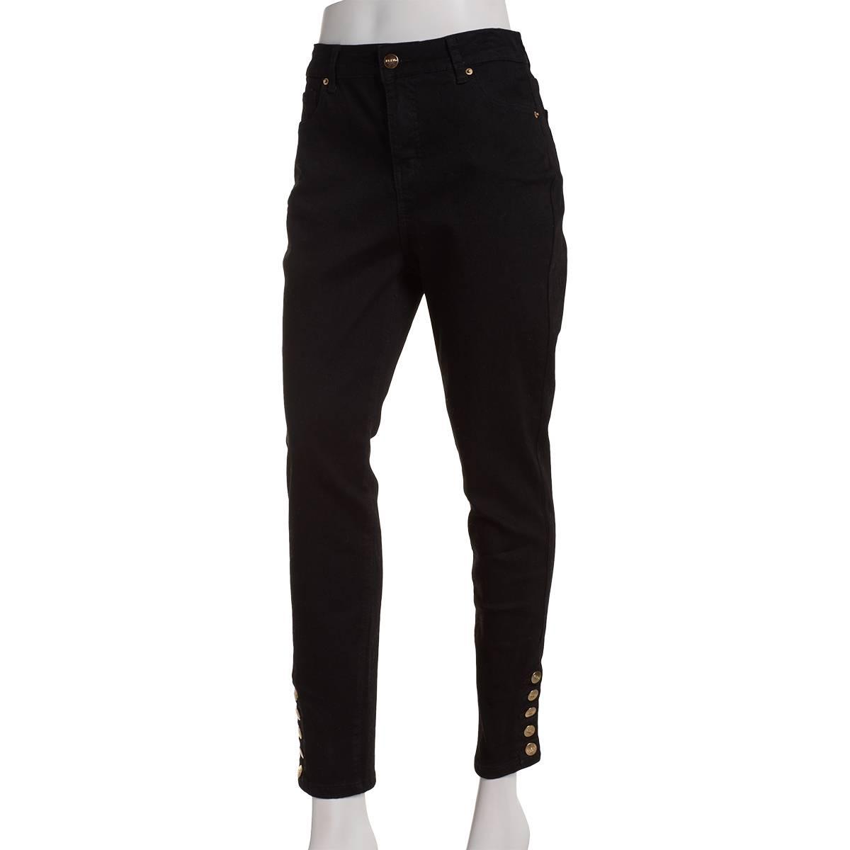 Click here for Petite Bleu Denim Skinny Jeans w/5 Gold Buttons prices