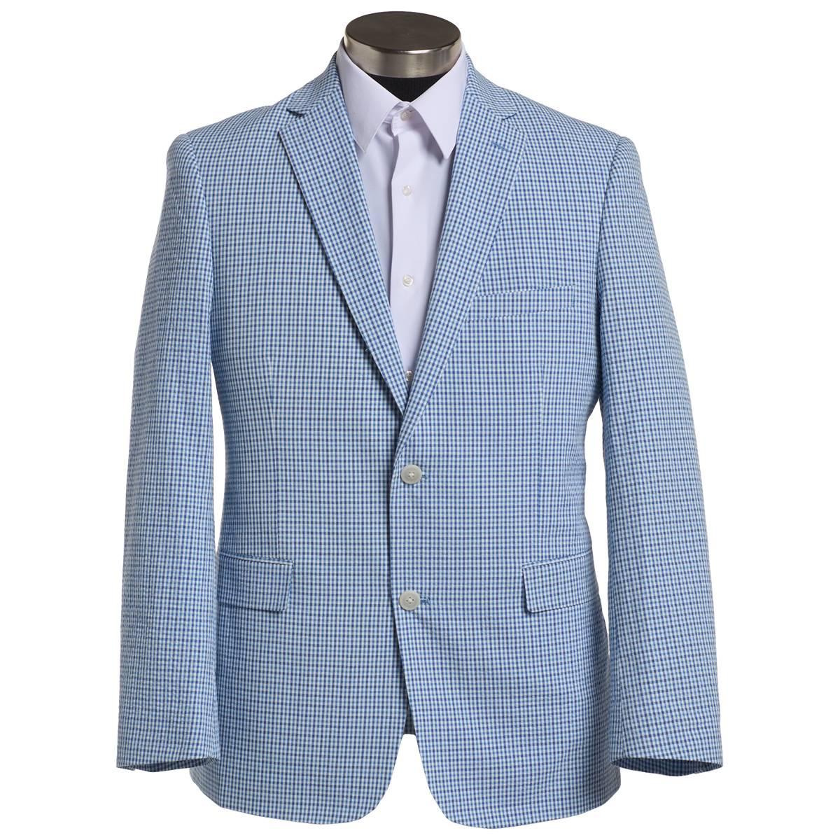 Click here for Mens Architect(R) Seersucker Checkered Sport Coat prices
