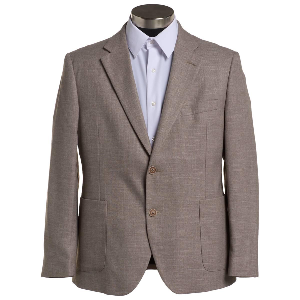 Click here for Mens Nautica Structure Weave Sport Coat - Taupe prices