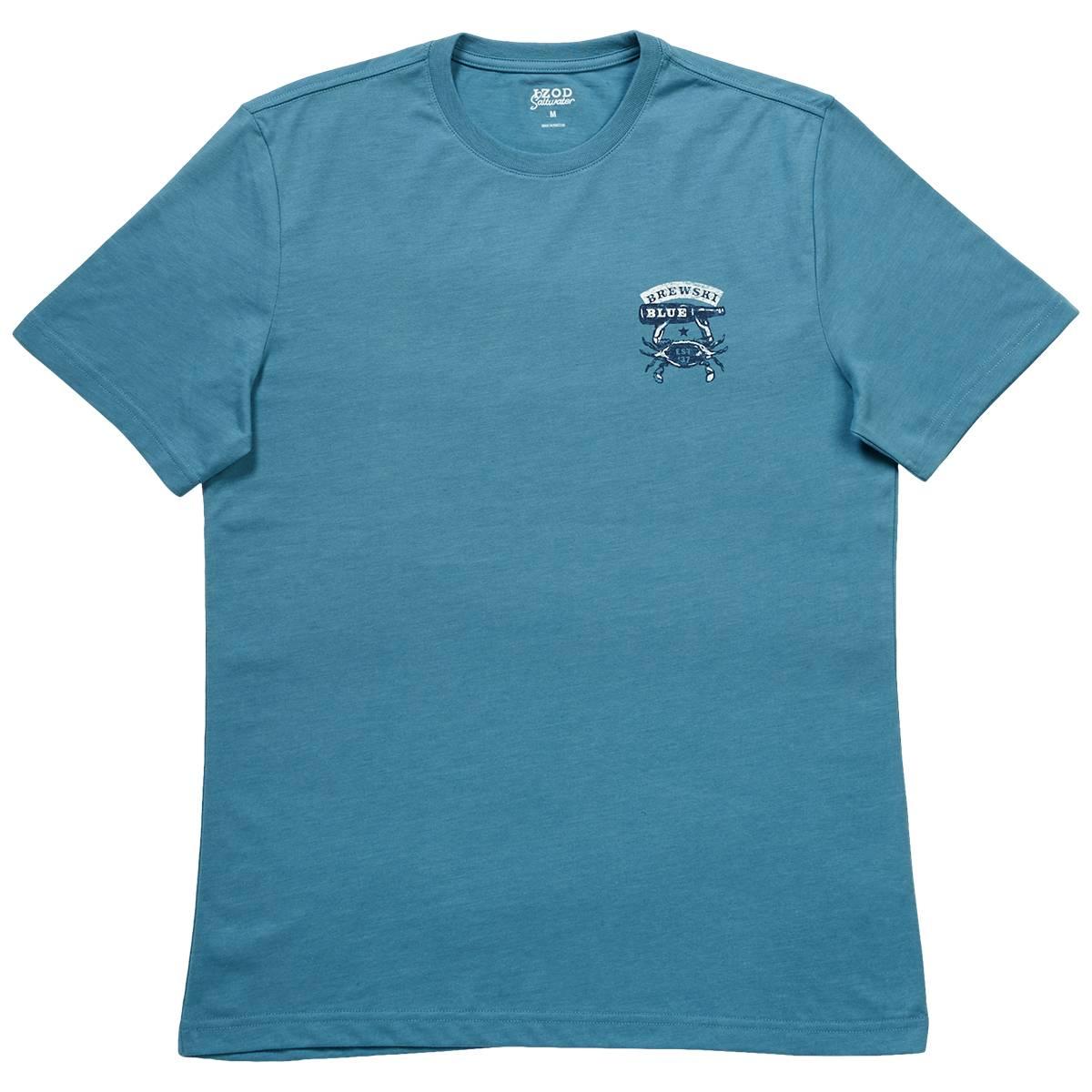 Click here for Mens Big & Tall IZOD(R) Short Sleeve Brewski Blue... prices