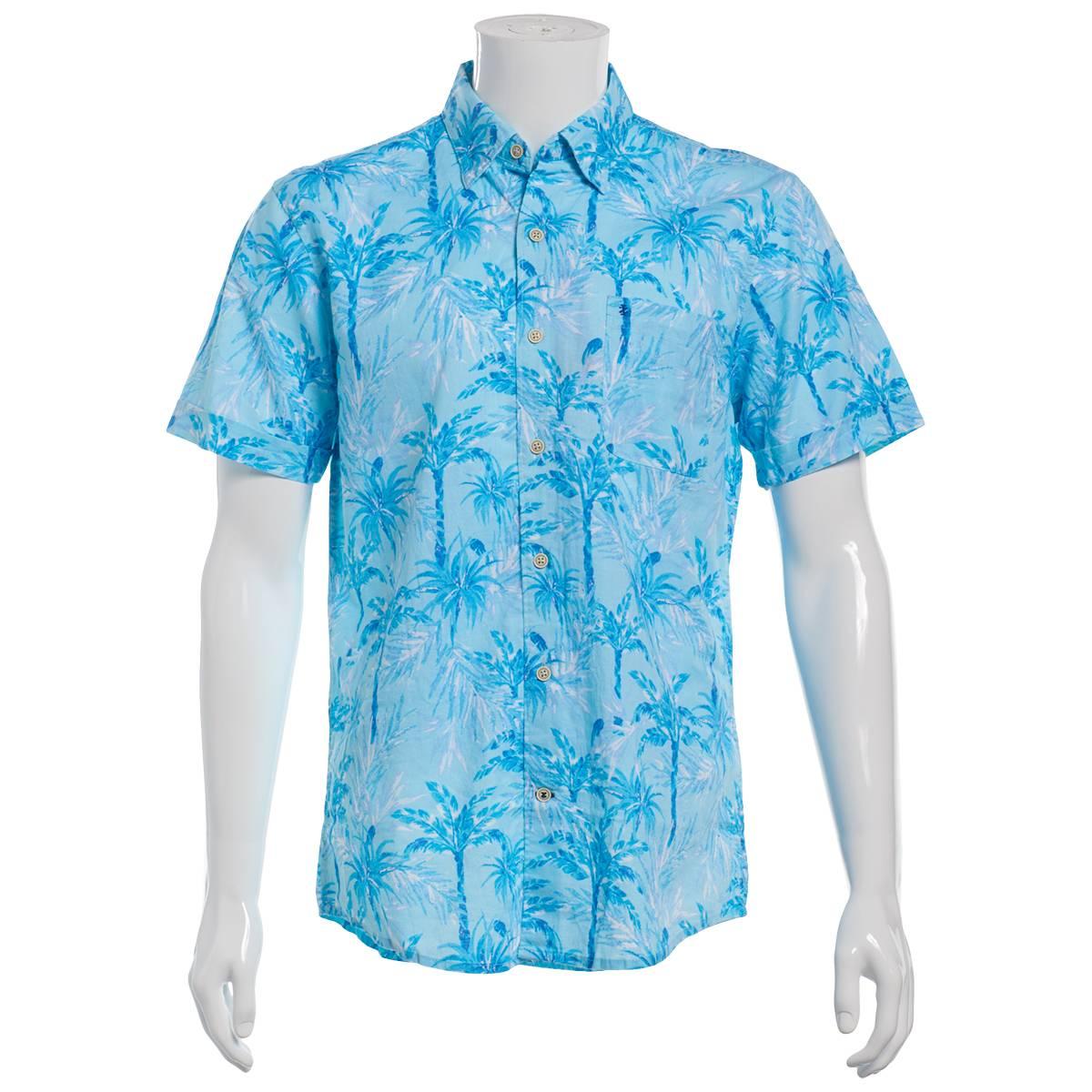 Click here for Mens IZOD(R) Chambray Short Sleeve Button Down Shi... prices