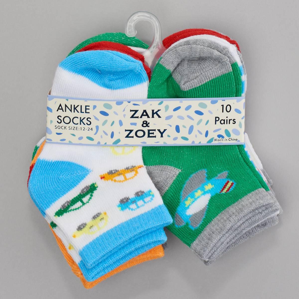 Click here for Baby Boy (12-24M) Zak & Zoey 10pk. Vehicles & Stri... prices