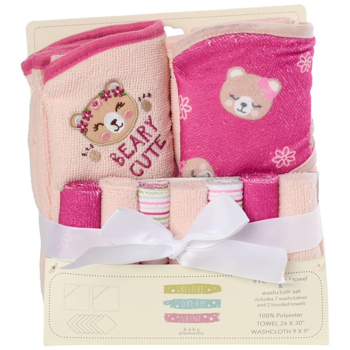 Click here for Baby Elements 9pc. Beary Cute Bath Set prices