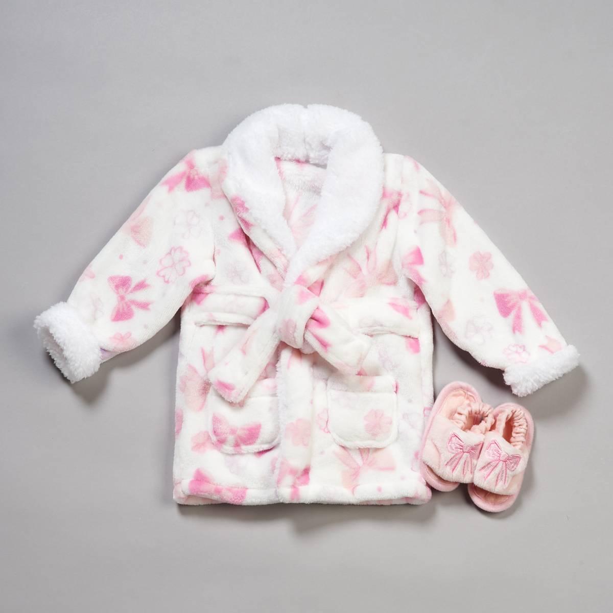 Click here for Baby Girl Little Celebrity(tm) Bows & Flowers Robe... prices