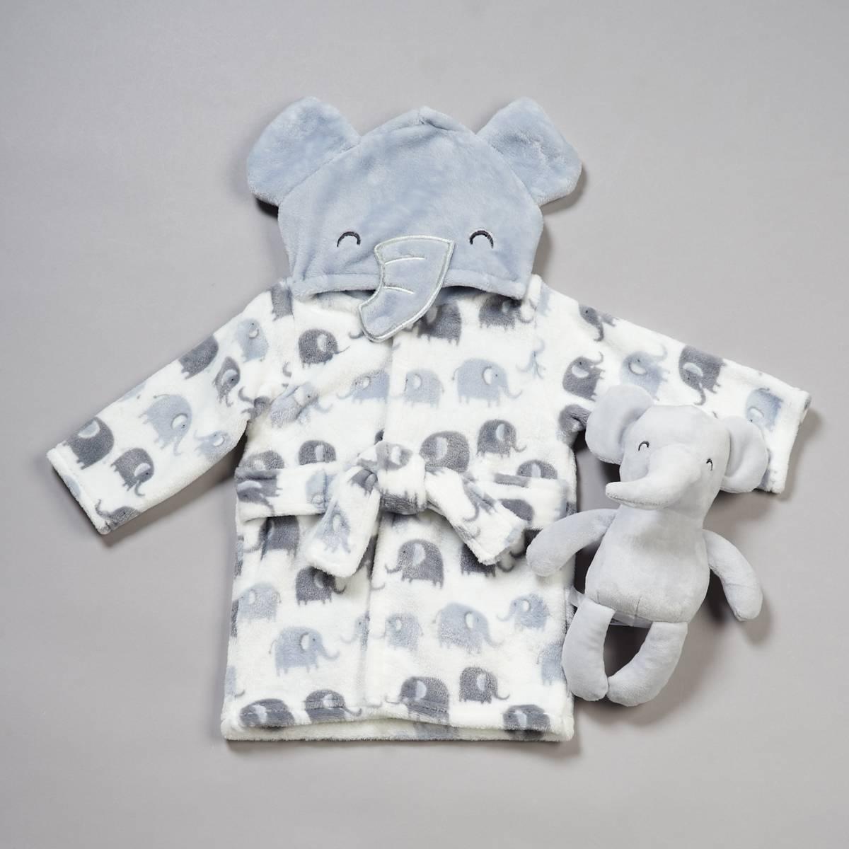 Click here for Baby Boy Celebrity Baby(tm) Elephant 3D Hooded Rob... prices
