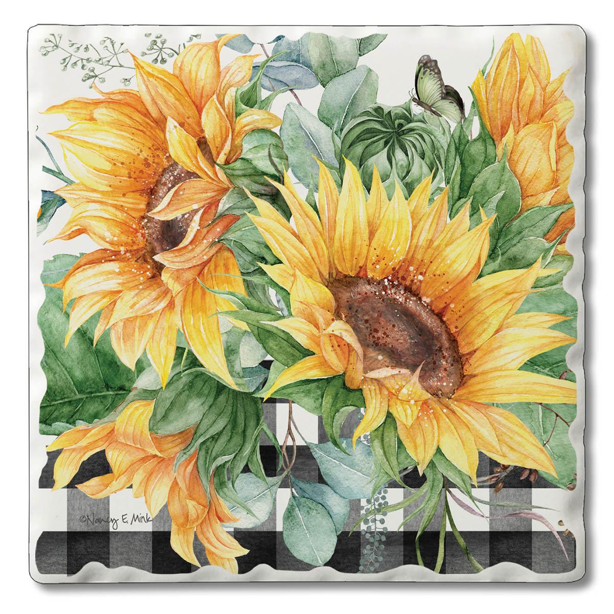Click here for Thirstystone 4pk. Sunflower Fields Square Coasters... prices