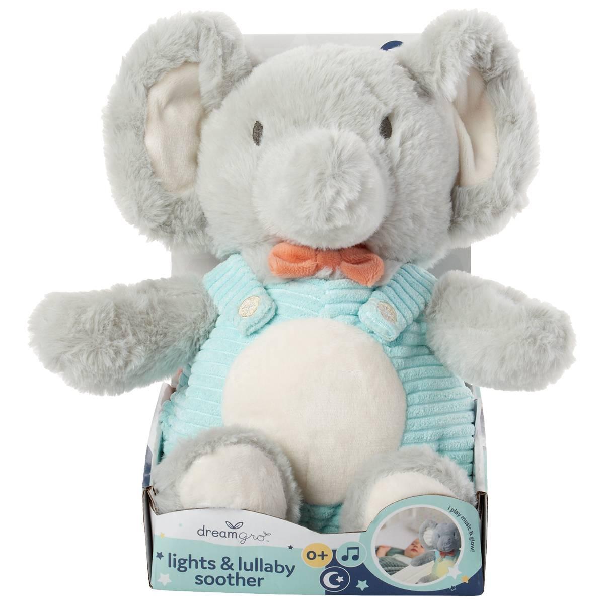 Click here for dreamgro(tm) Elephant in Overalls Plush Lights & L... prices