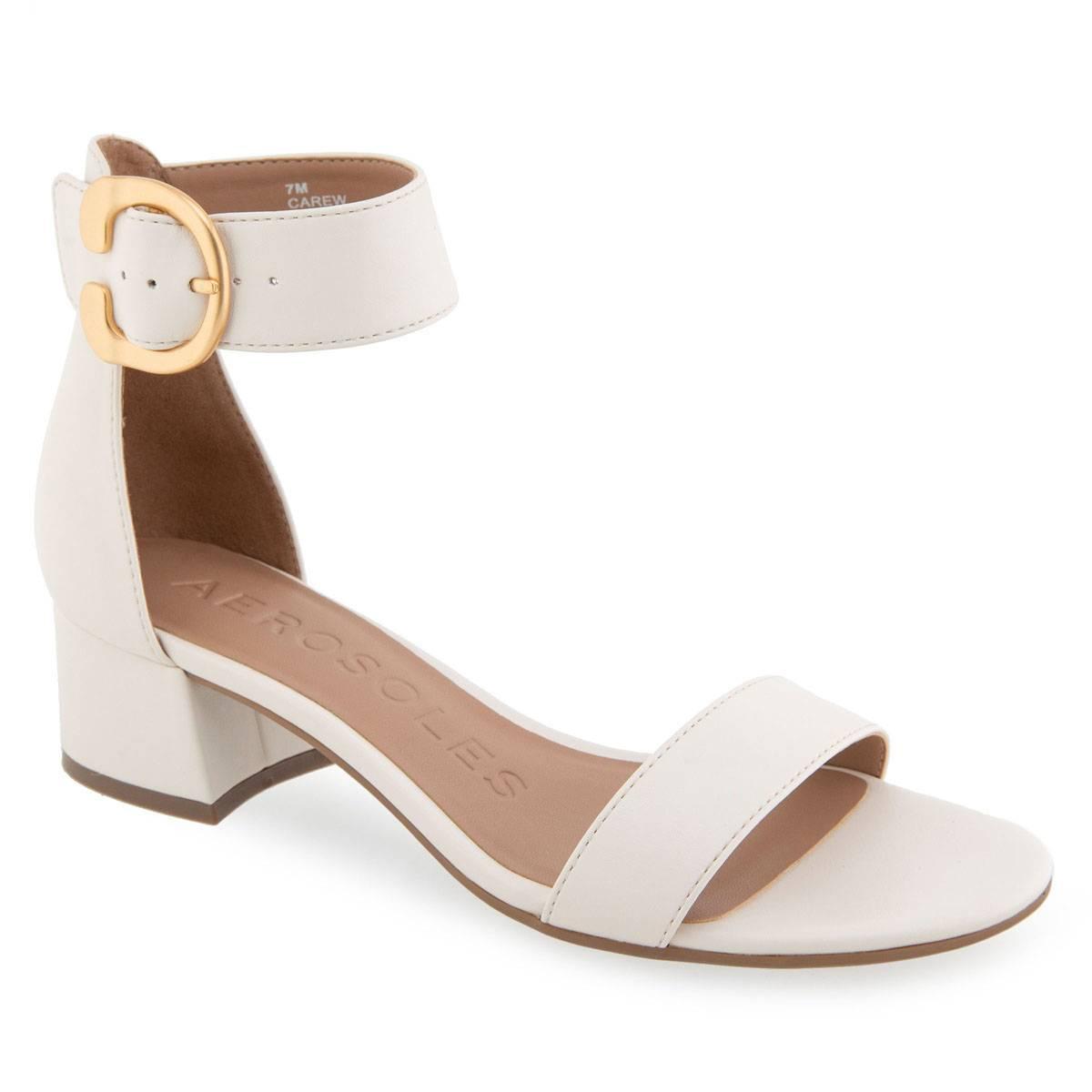 Click here for Womens Aerosoles Carew Block Heeled Strappy Sandal... prices