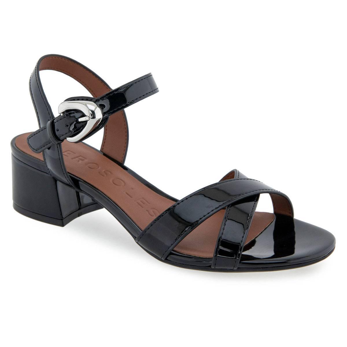 Click here for Womens Aerosoles Cinzia Block Heeled Strappy Sanda... prices