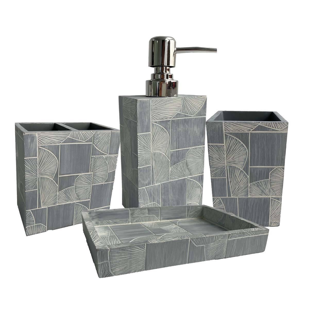Click here for Sweet Home Collection 4pc. Casanova Bath Accessory... prices