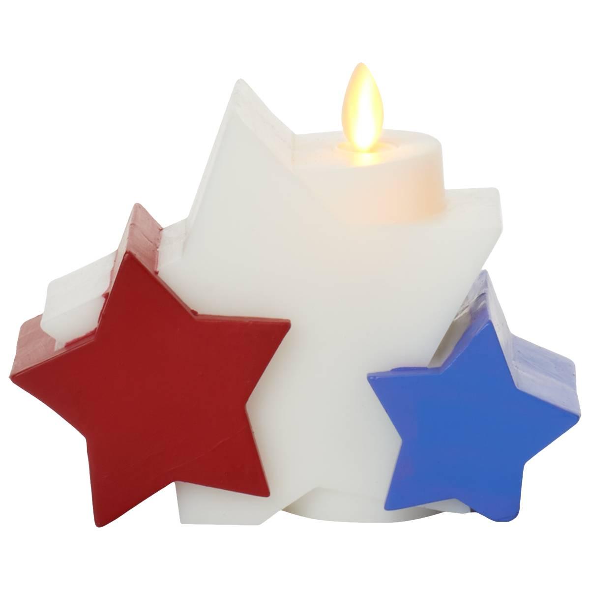 Click here for Luminara Freedom Stars Flameless Candle prices