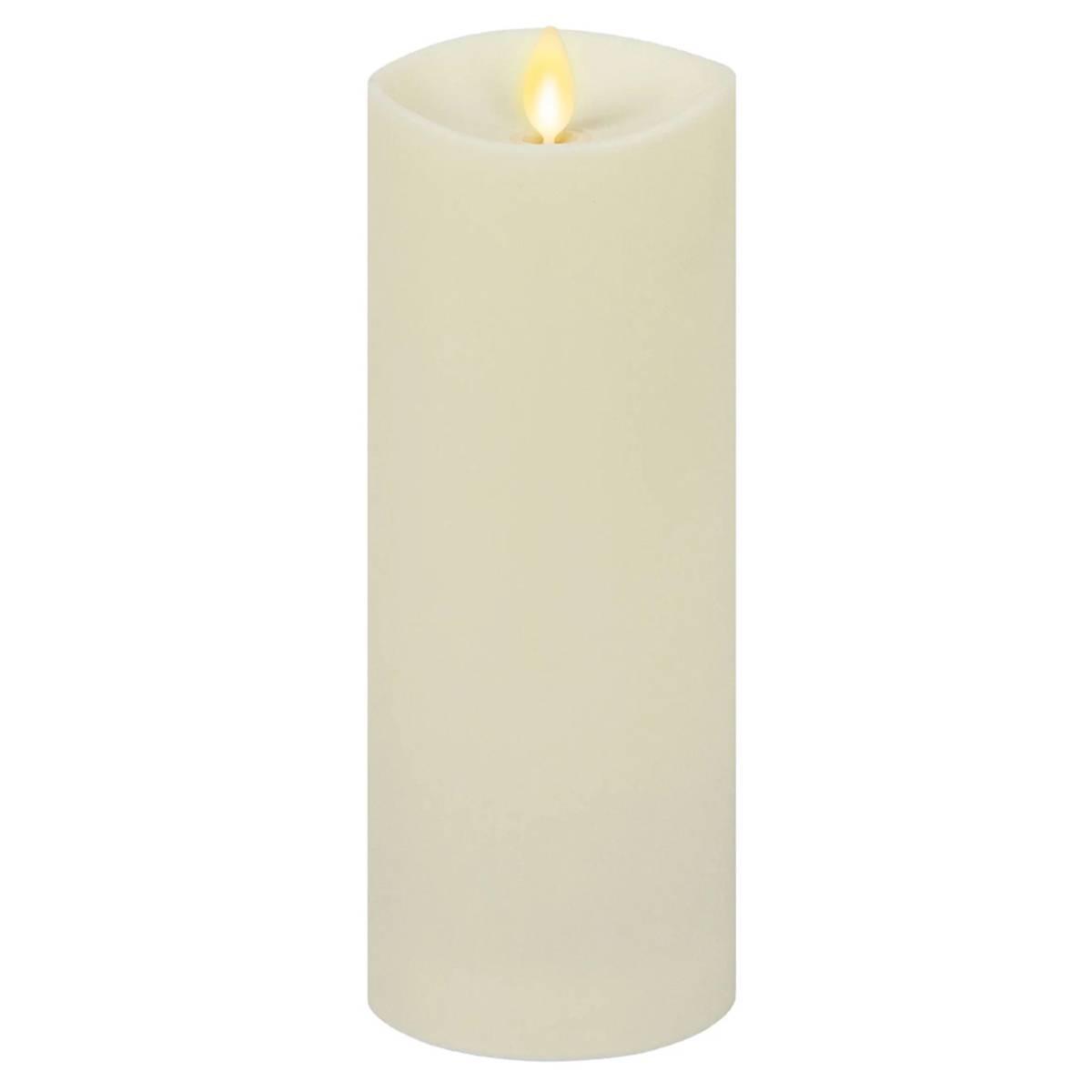 Click here for Melted Matte Moving Flame Pillar Candle - 6.5in. prices