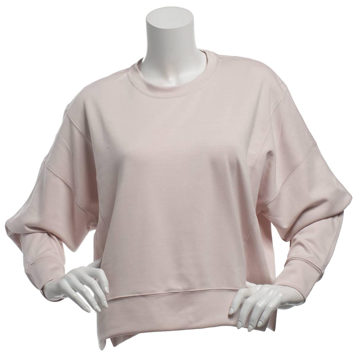 Click here for Womens Catherine Malandrino Solid Pullover Crew Ne... prices