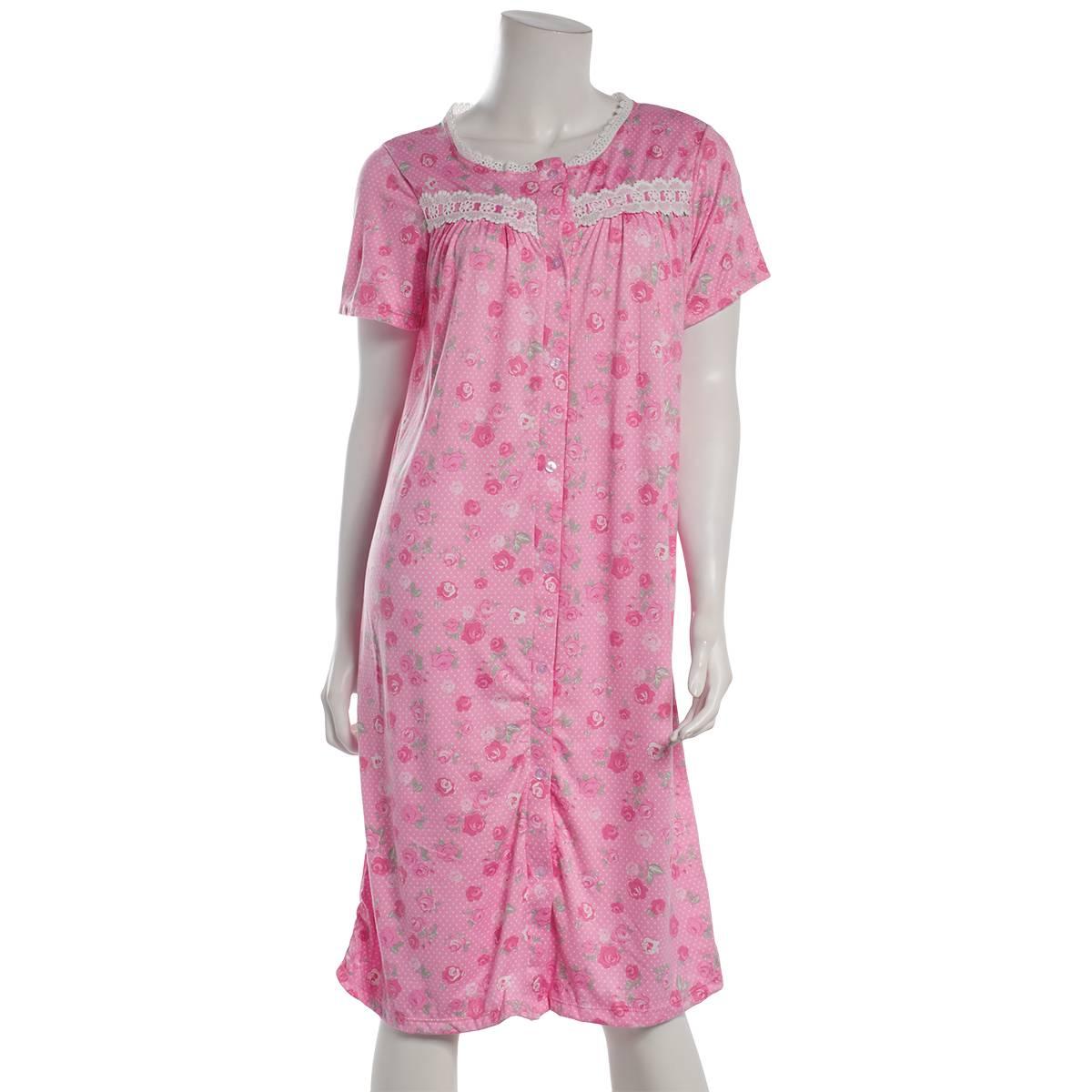 Click here for Womens Catherine Malandrino Floral Button Front Ni... prices