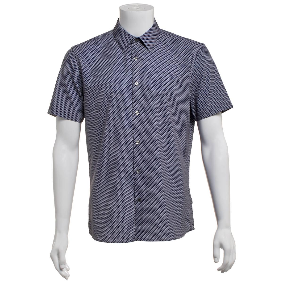 Click here for Mens DKNY Mansa Short Sleeve No Tuck Button Down S... prices