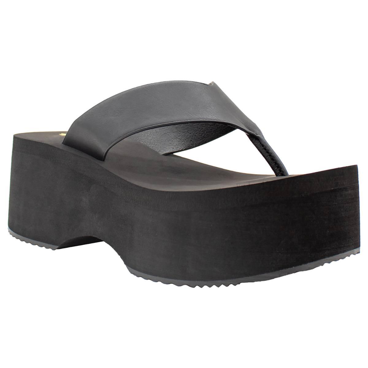 Click here for Womens Volatile Cressida Platform Thong Sandals prices
