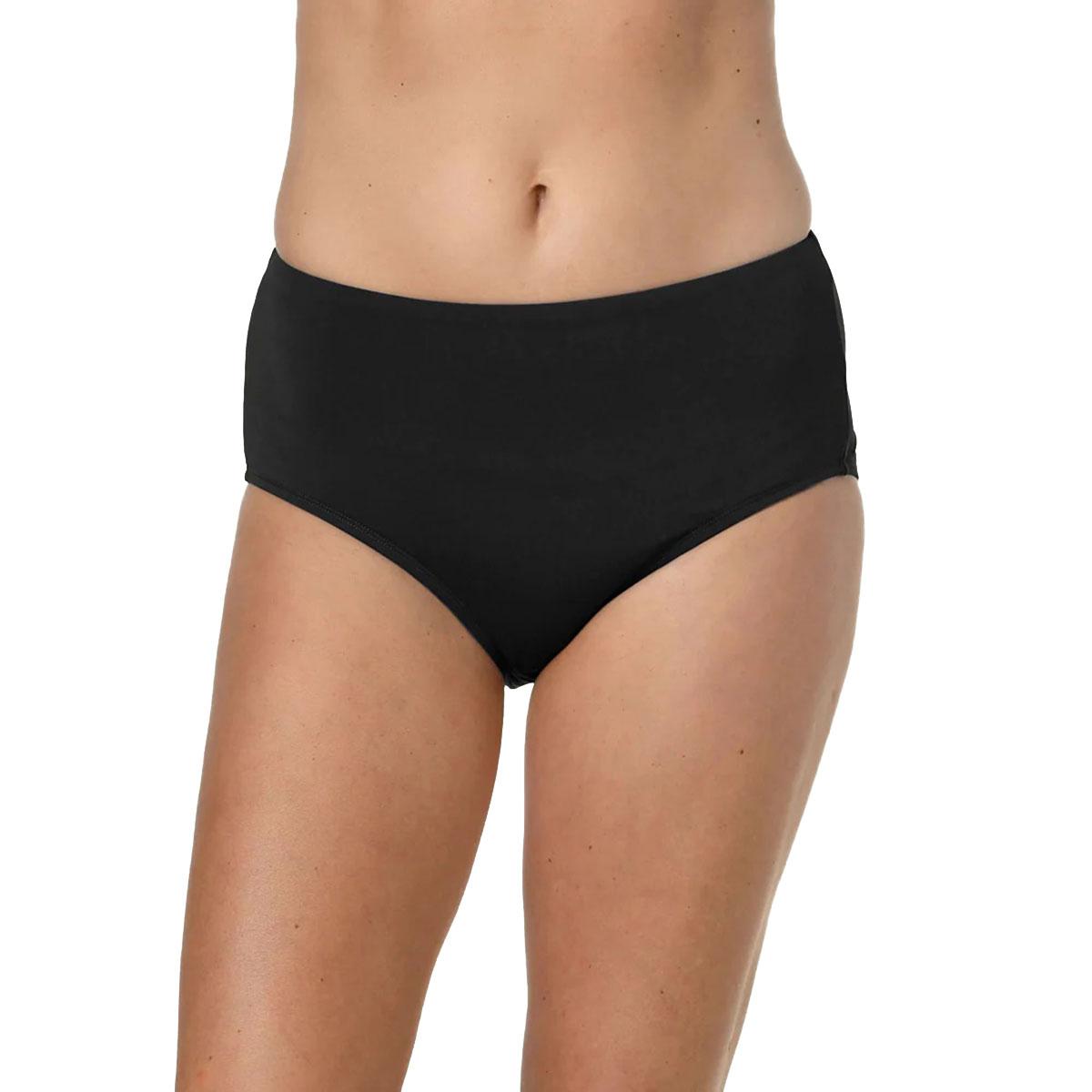 Click here for Womens Jantzen Solid Comfort Core Brief Swim Botto... prices