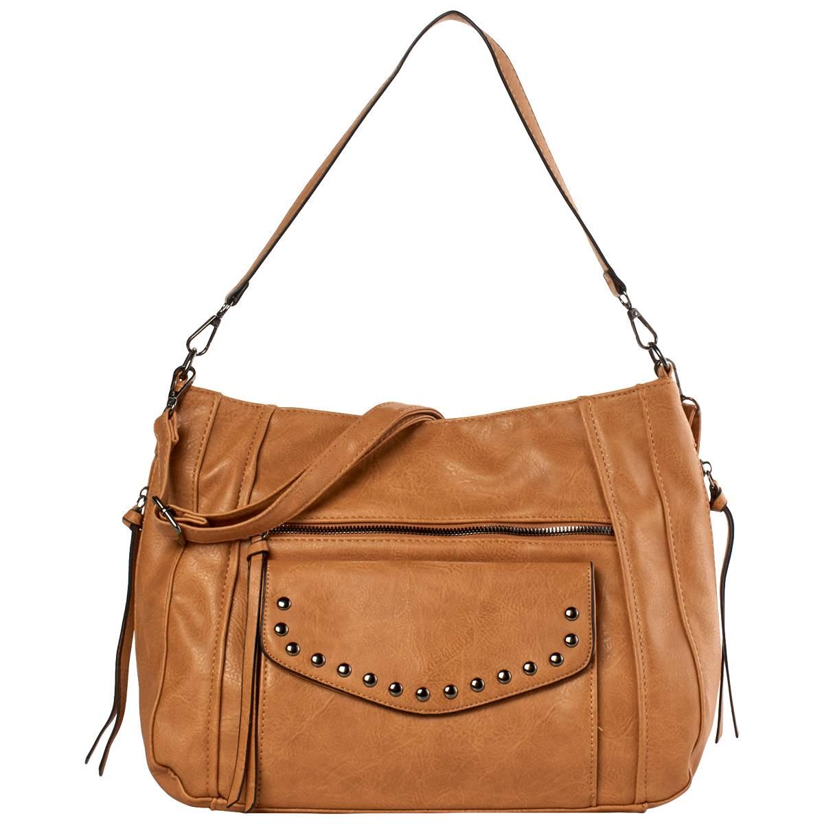 Click here for Sam & Hadley Slouchy Stud Hobo prices