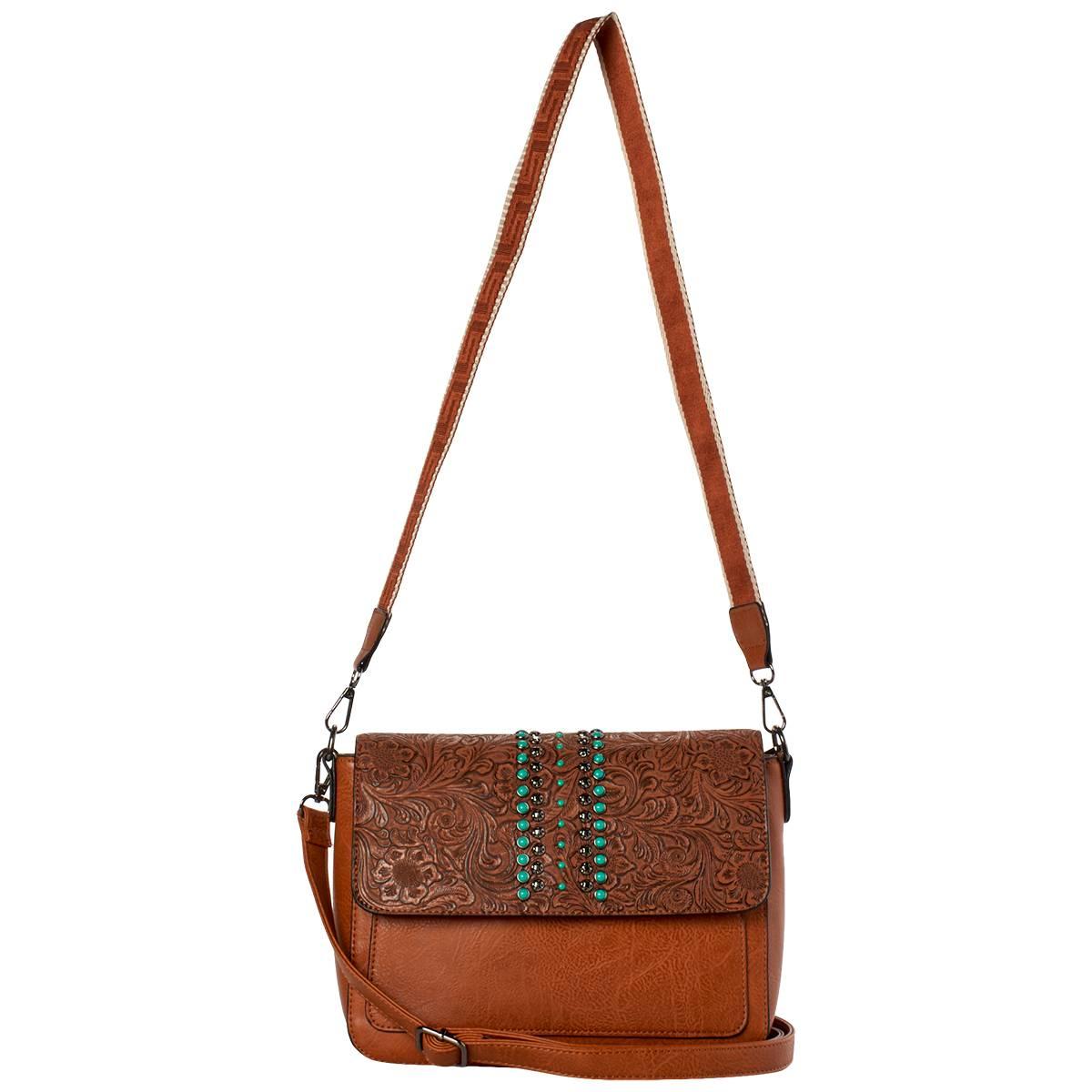 Click here for Sam & Hadley Western Tooled Stud Crossbody prices