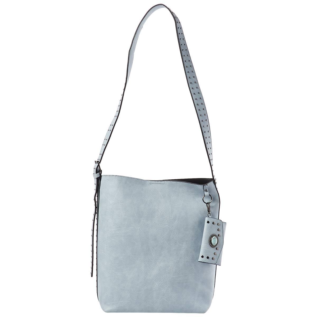 Click here for Sam & Hadley North/South Large Hobo with Studs prices