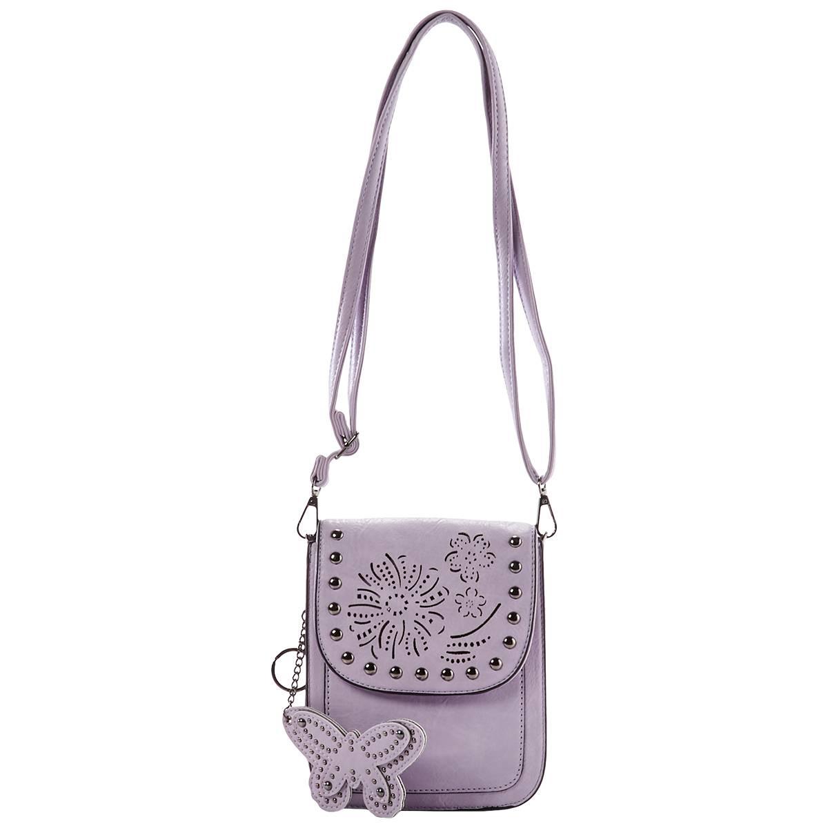Click here for Sam & Hadley Laser Cut Crossbody with Charm prices