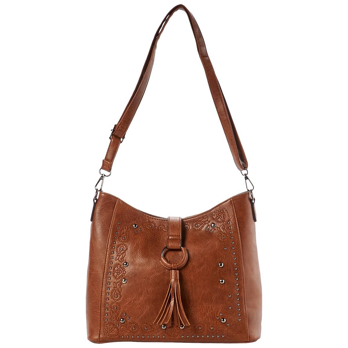 Click here for Sam & Hadley Western Perforated Crossbody prices