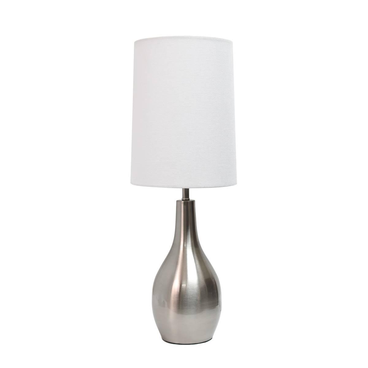 Click here for Simple Designs One Light Tear Drop Table Lamp prices