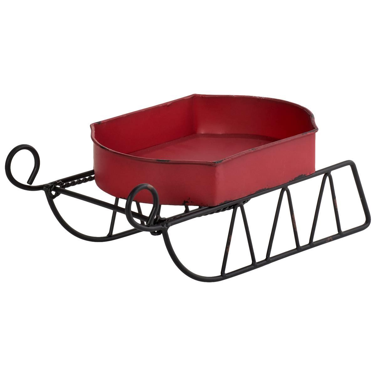 Click here for Metal Red Sleigh prices