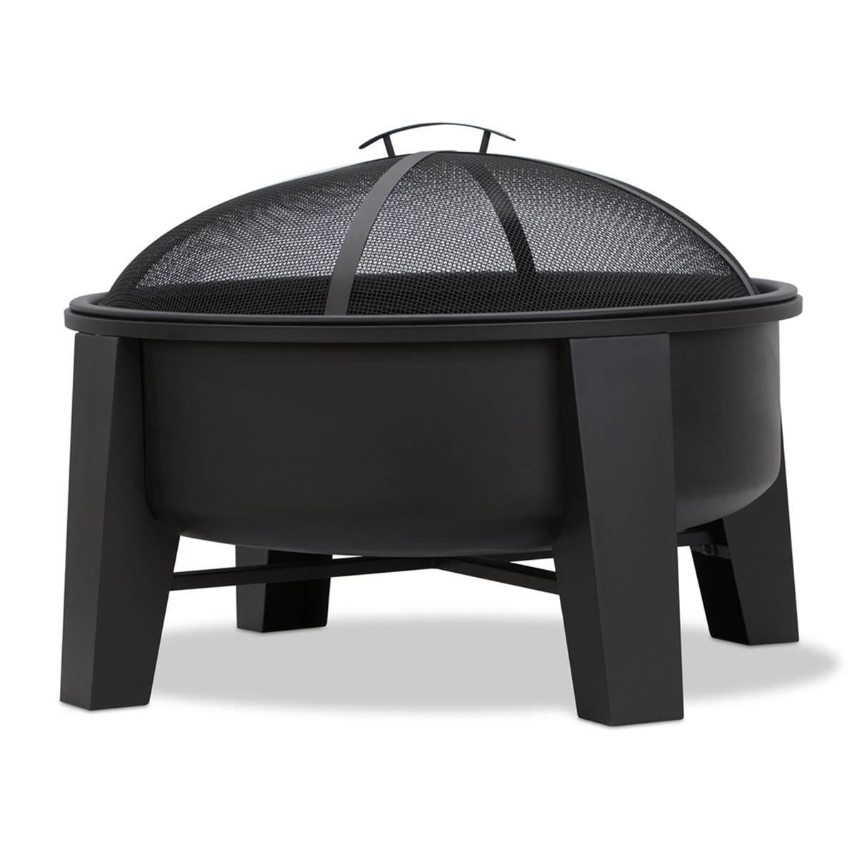 Click here for Real Flame Forsyth 35in. Round Steel Wood Burning... prices