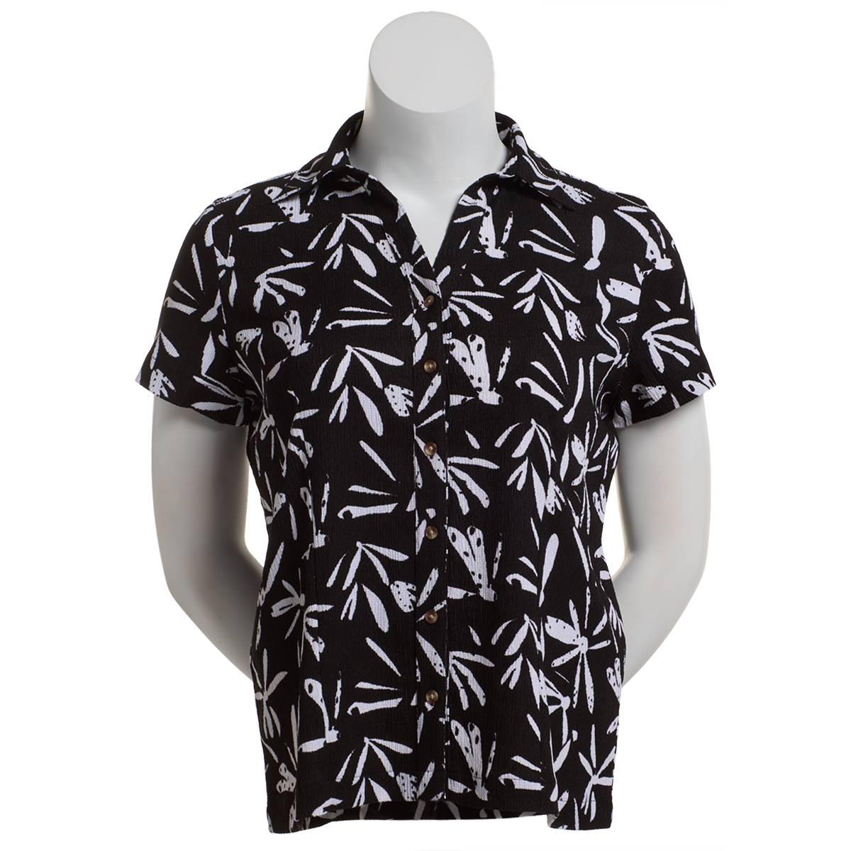 Click here for Womens Hasting & Smith Crinkle Daisy Casual Button... prices