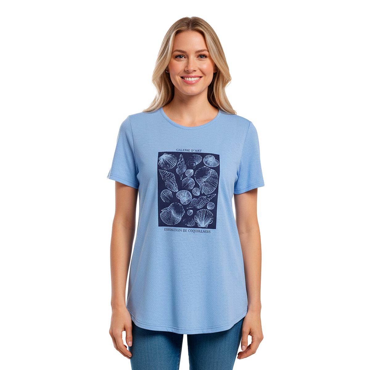 Click here for Petite Hasting & Smith Short Sleeve Crinkle Coasta... prices