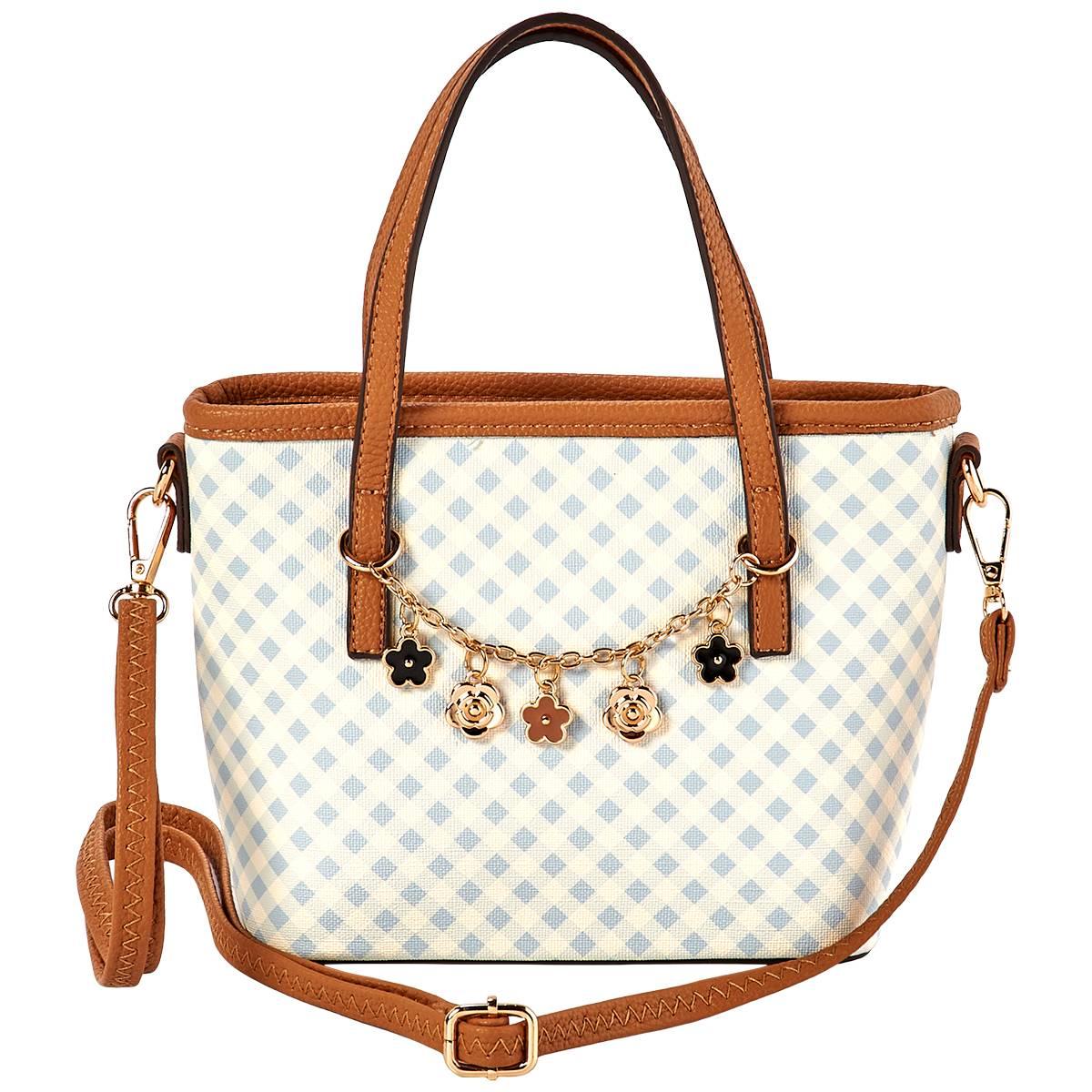Click here for DS Fashion Satchel Crossbody with Charms prices