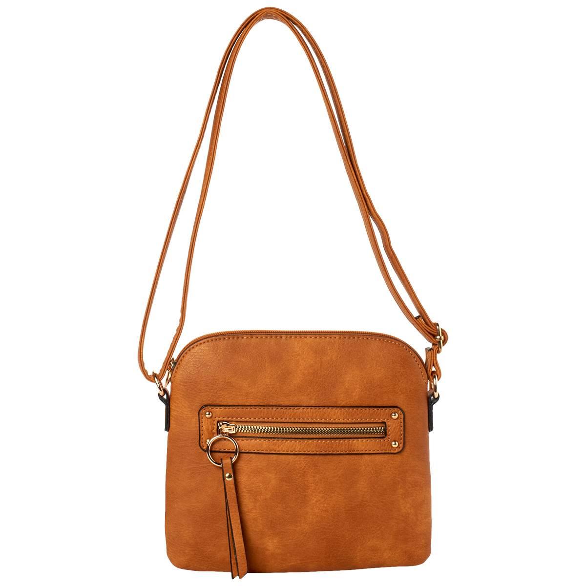 Click here for DS Fashion Solid Crossbody w/ Ring Zipper prices