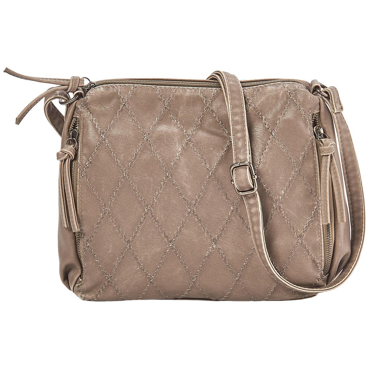 Click here for DS Fashion Washed Crossbody w/ Stitching prices