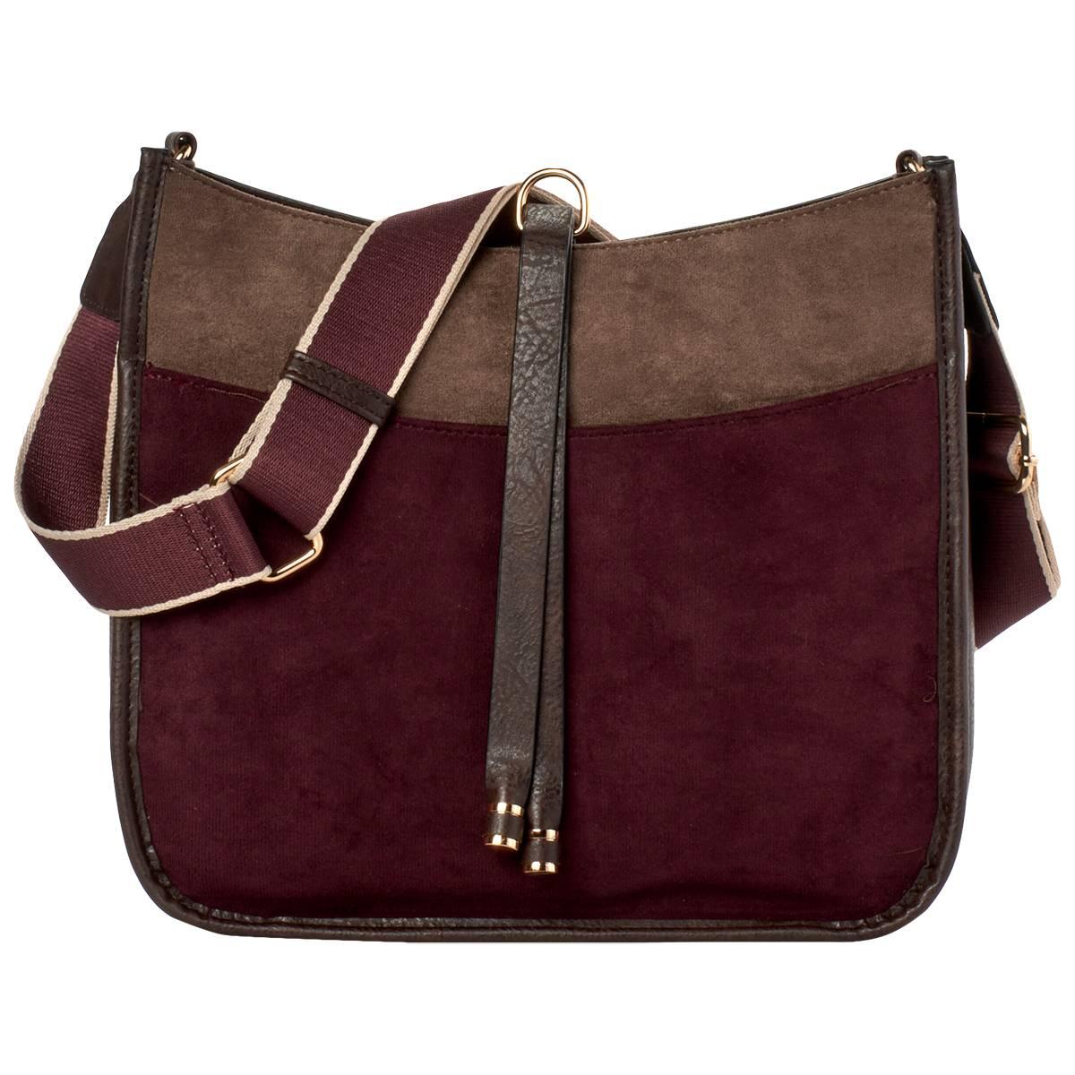 Click here for DS Fashion Ultra Suede Color Block Hobo w/ Guitar... prices